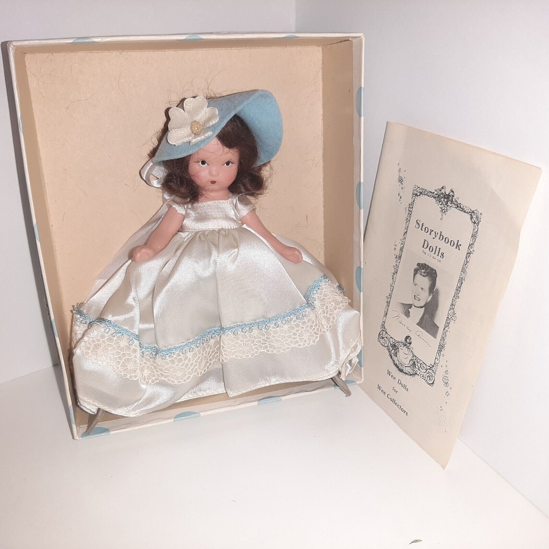 NASB Nancy Ann Storybook Doll silks and Satins 168 W/wrist Tag - Etsy