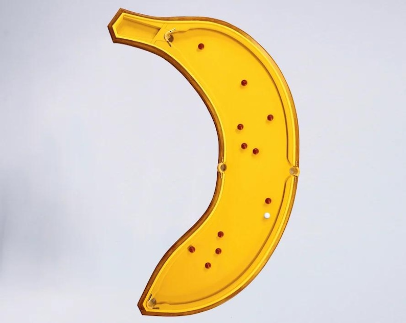 Banana Pool Table, Custom Shaped Pool Tables - Etsy