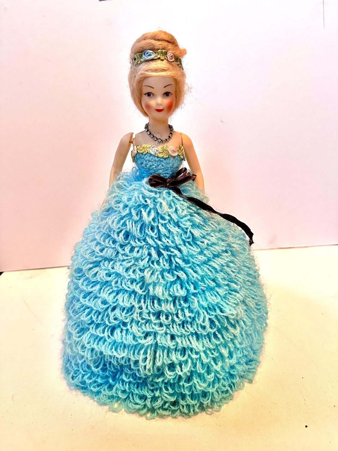 Vintage 1960s Dolly Doll Toilet Roll Cover Holder - Etsy