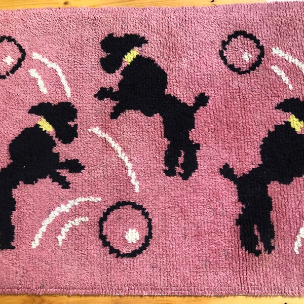 Poodle Rug - Etsy