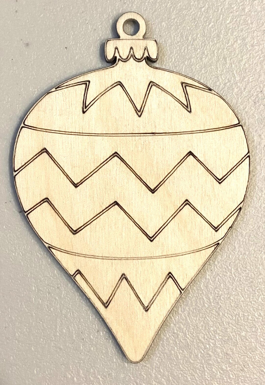 Ready to Paint Wood Ornament Ornament S361 - Etsy