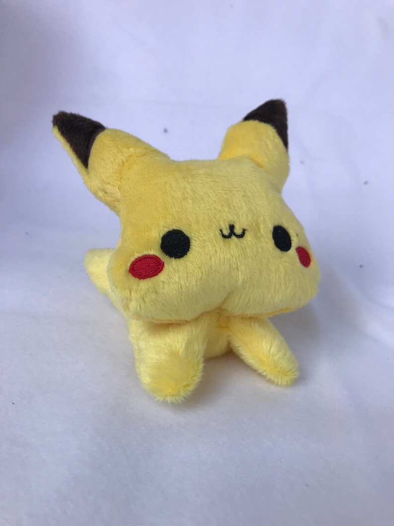 Pikachu Chibi Pokemon Plush Stuffed Animal 2 Sizes - Etsy