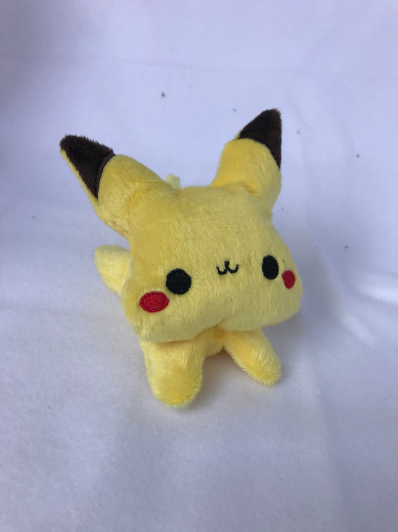 Pikachu Chibi Pokemon Plush Stuffed Animal 2 Sizes - Etsy