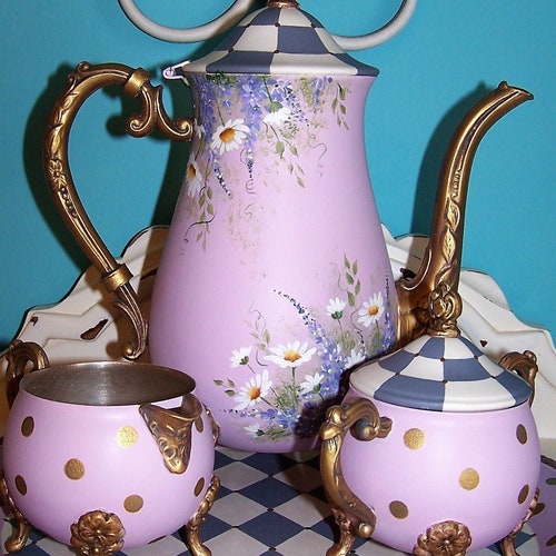 Fresh as a Daisy Tea Set - Etsy