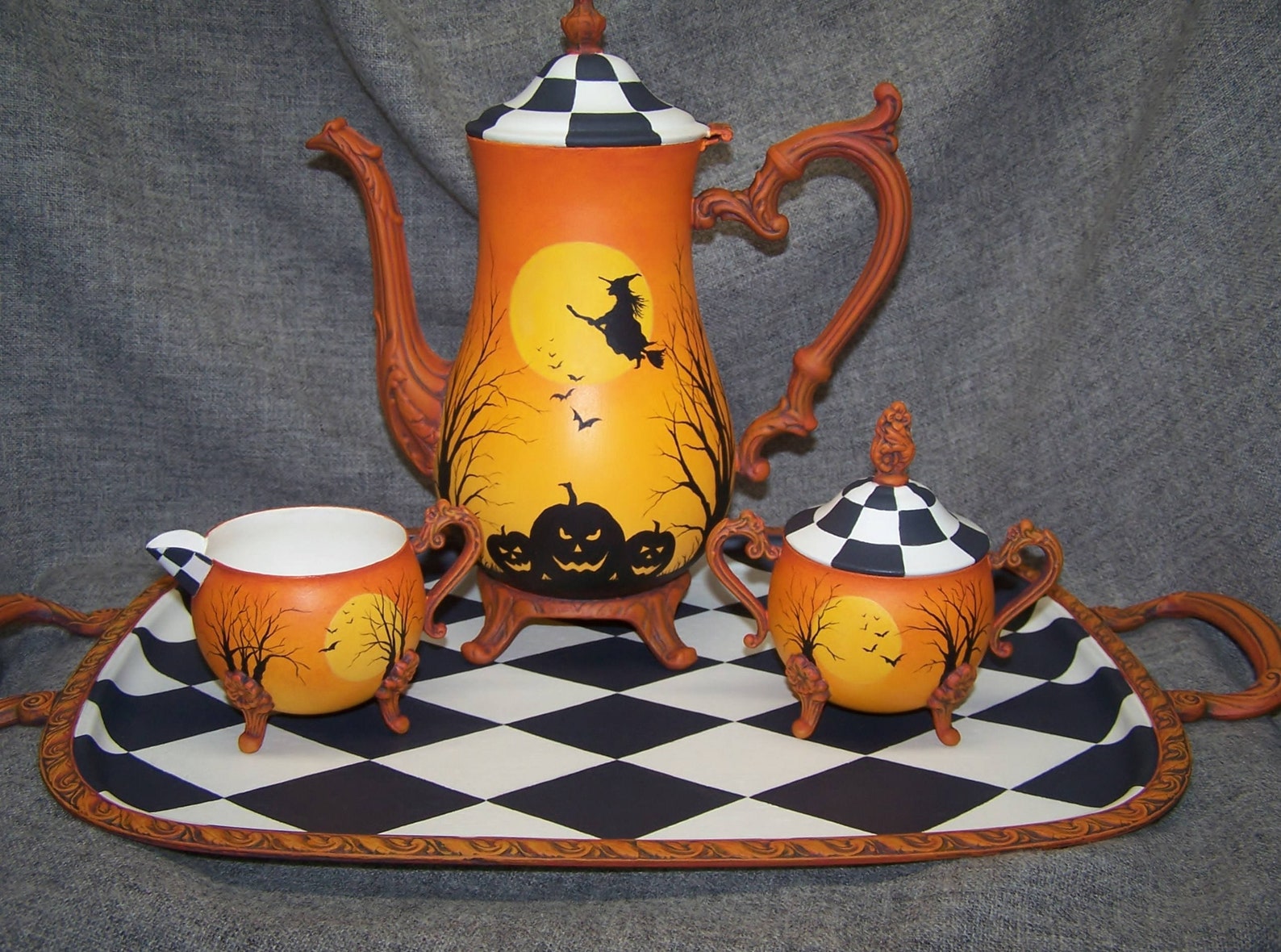 Witches Brew Tea Set - Etsy