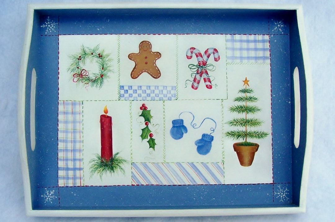 Christmas Sampler Tray Pattern Packet - Etsy