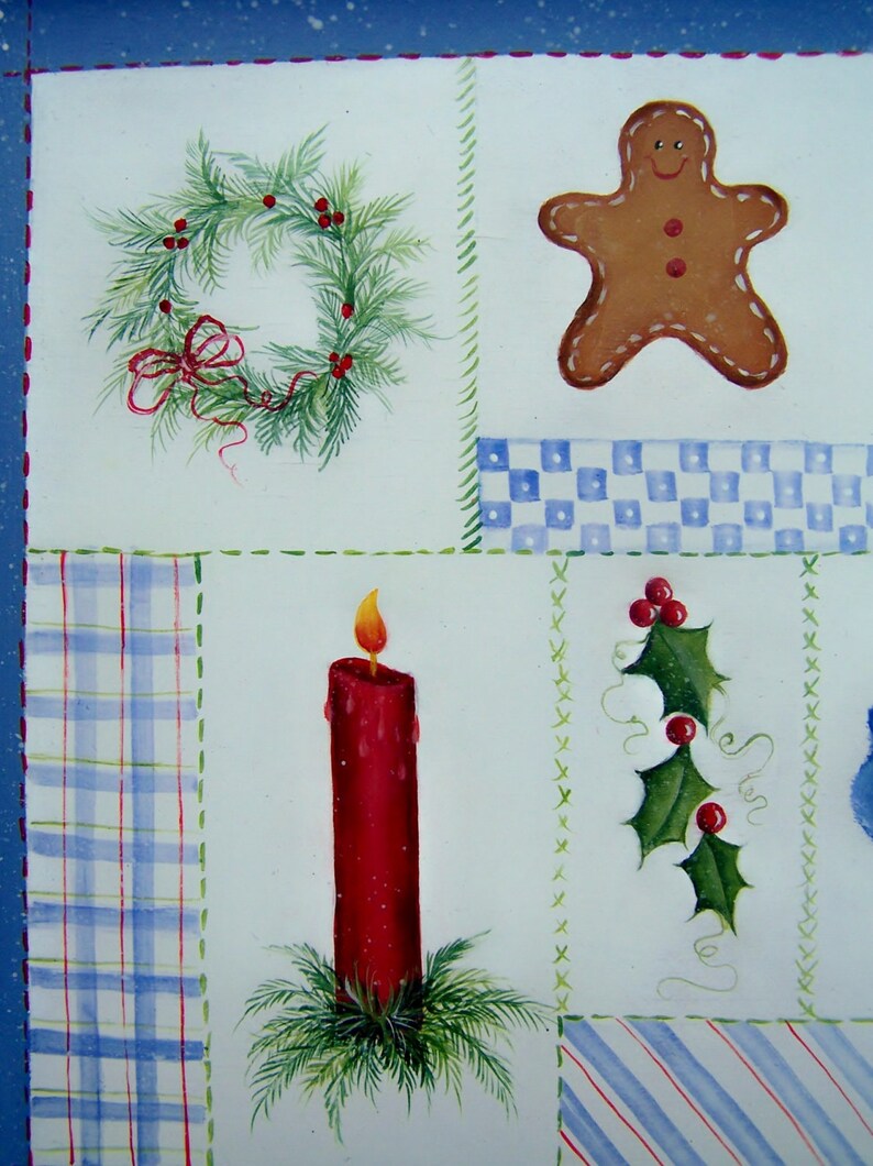 Christmas Sampler Tray Pattern Packet - Etsy