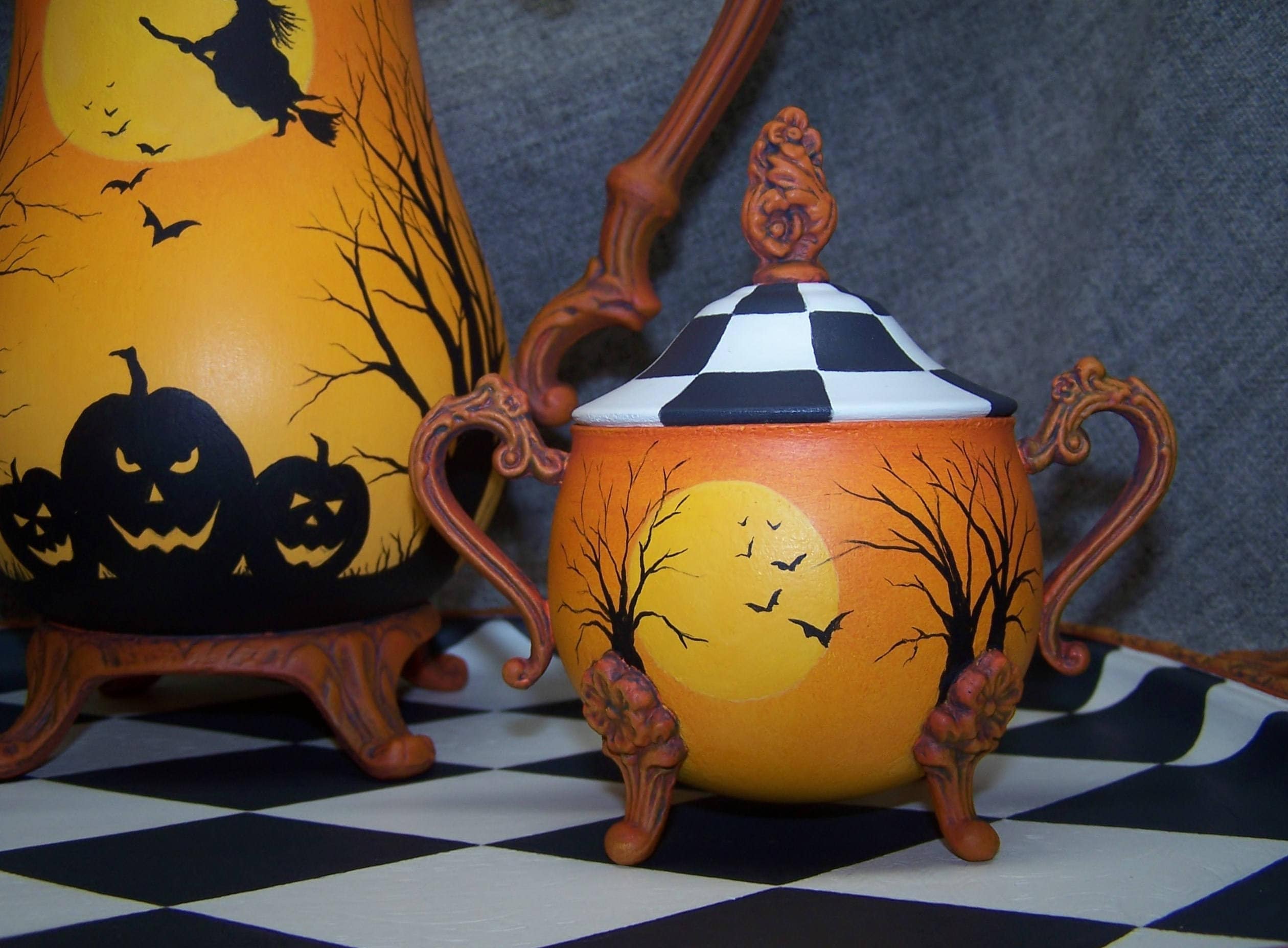 Witches Brew Tea Set - Etsy