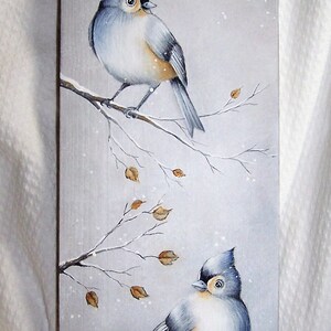 Pair of Tufted Titmouse - Etsy