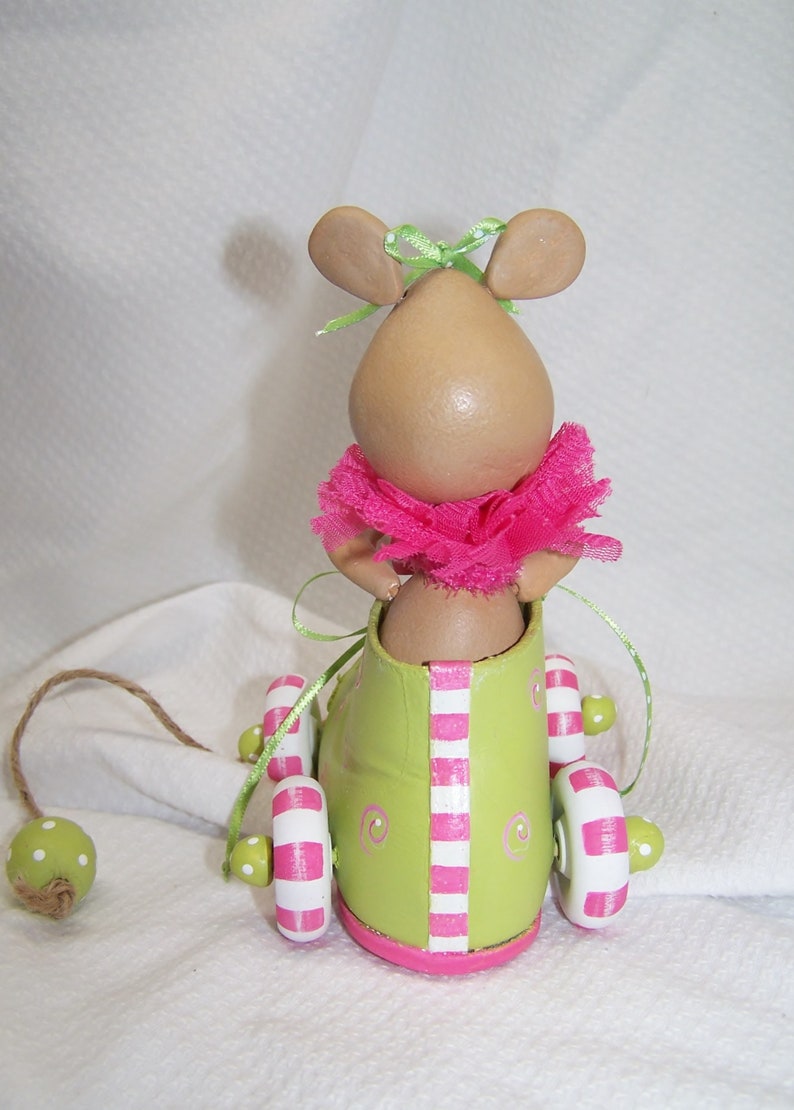 Christmas Mouse Baby Shoe Pull Toy - Etsy