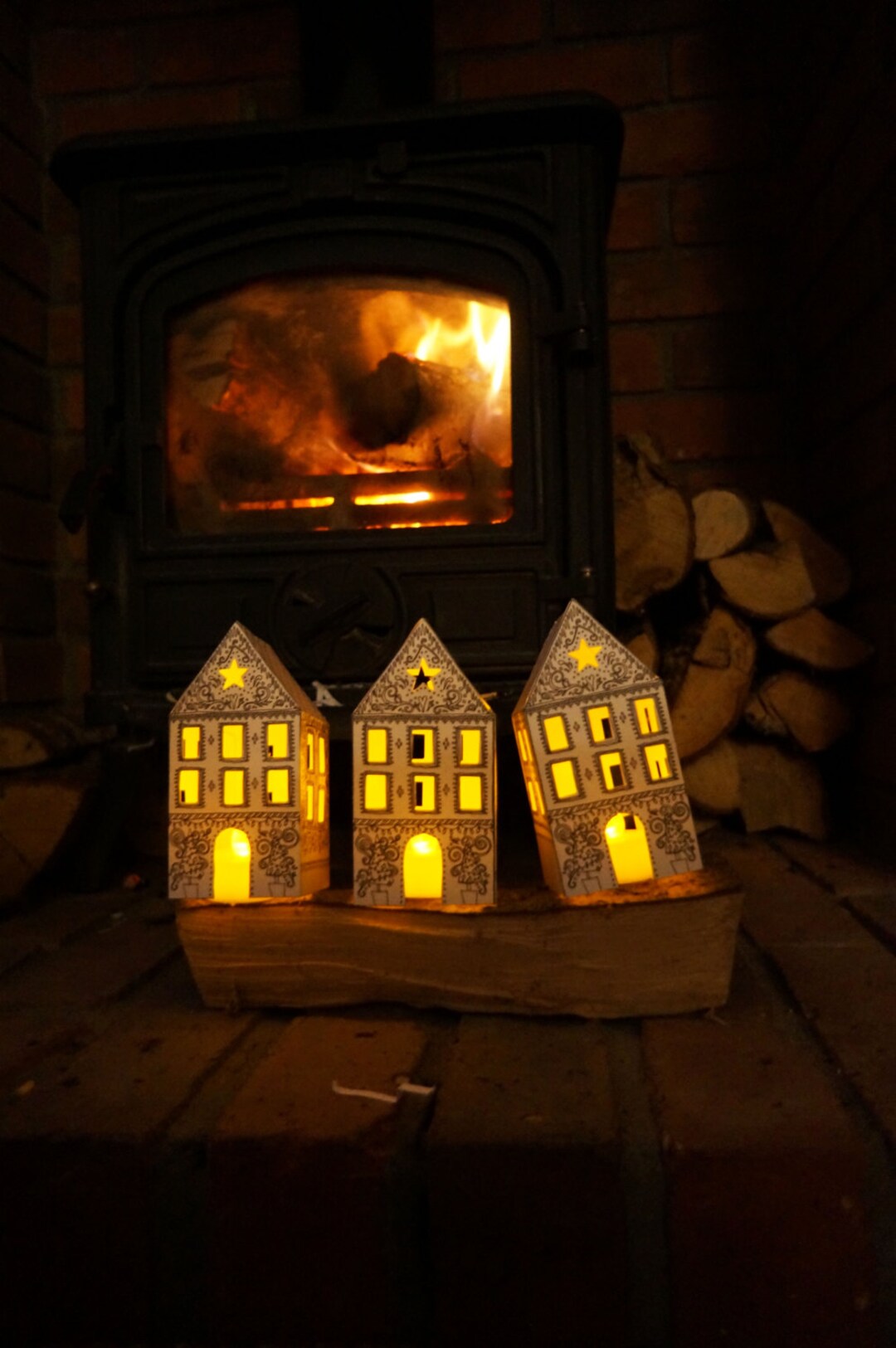 Digital Download for Luminary Lantern Kit // DIY Gift // Colouring in ...