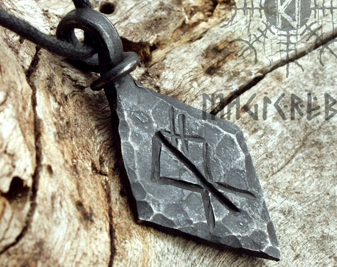 Teiwaz Tyr Tiw Rune Viking Talisman Nordic Runic Amulet Pendant ...