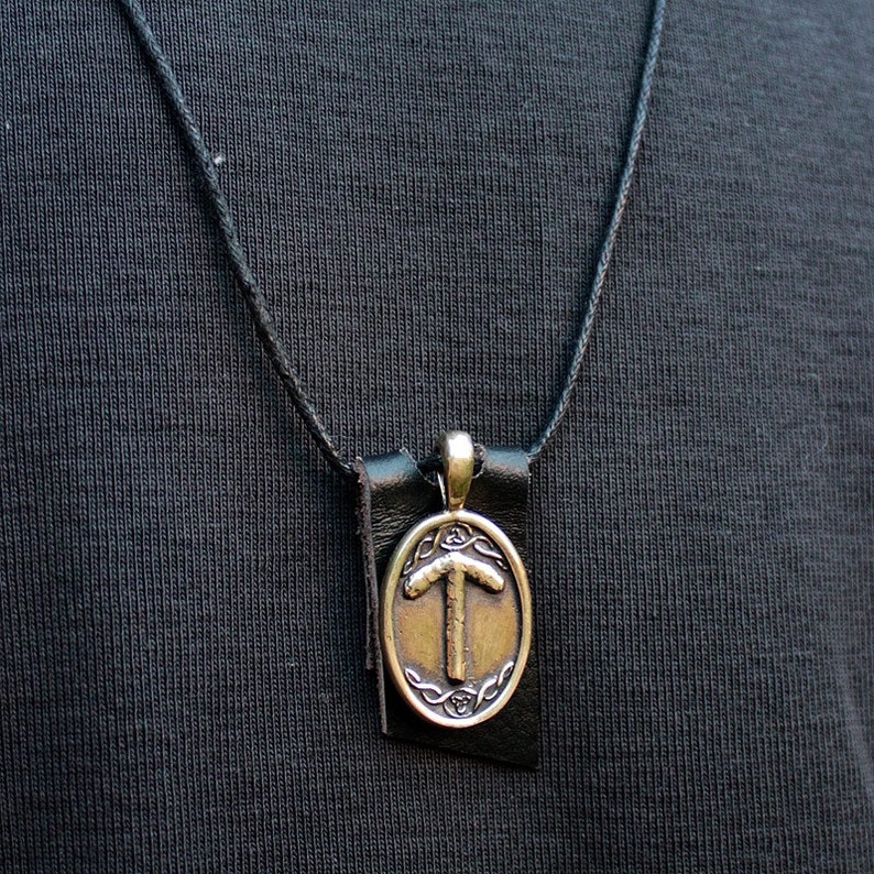 Rune Pendant Tiwaz Tyr Tiw Yggdrasil Rune Viking Amulet Runic Nordic ...
