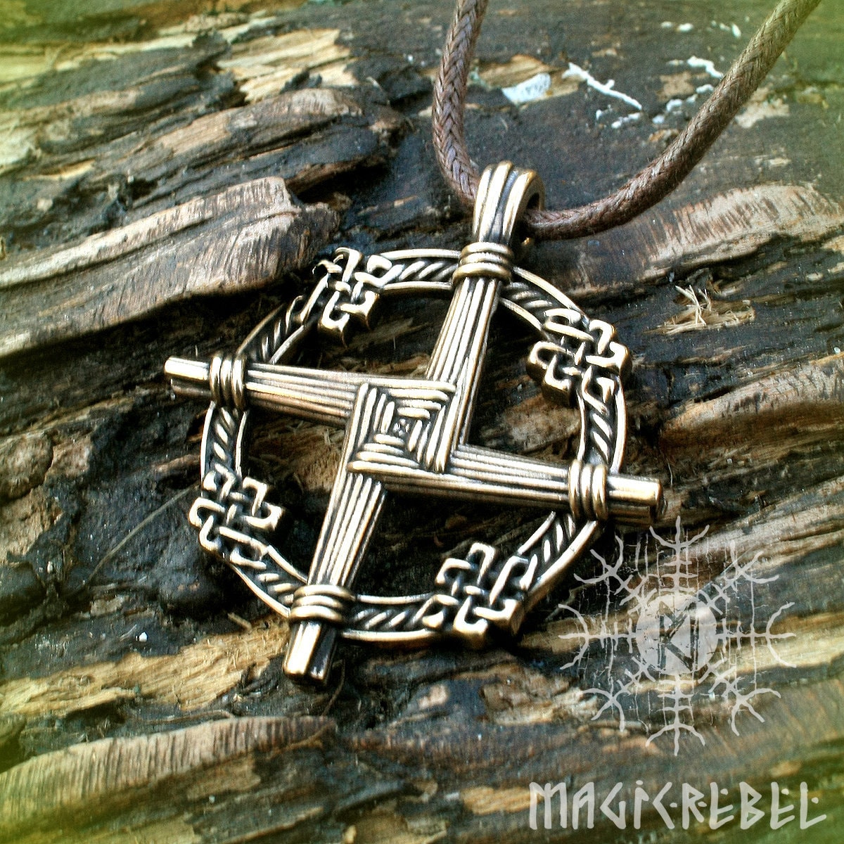 Brigid's Cross Bronze Celtic Cross Brighids Cross St - Etsy Australia