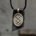 Rune Pendant Inguz Ingwaz Yngvi Rune Yggdrasil Viking Amulet Runic ...