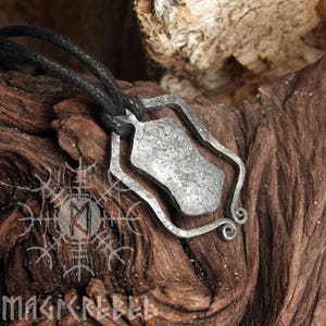Forged Iron Tiwaz Tyr Tiw Rune Viking Amulet Runic Nordic Pendant ...