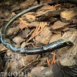 Forged Iron Neck Torc, Ravens Forged Torc, Odin Torc, Viking Torc ...
