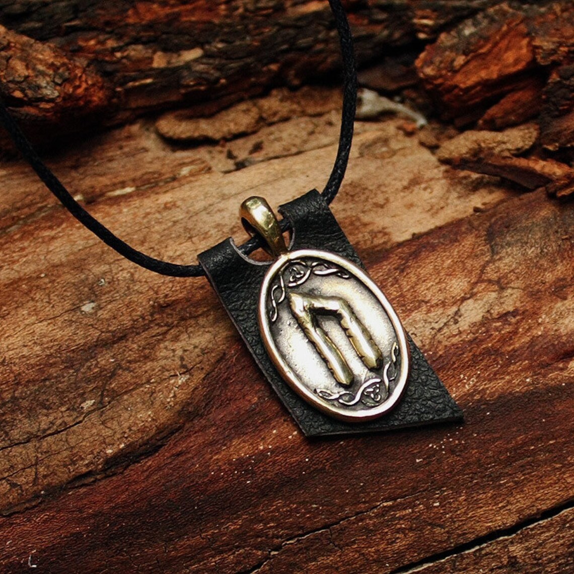 Pendant Uruz Ur Uram Rune Yggdrasil Viking Amulet Runic Nordic | Etsy