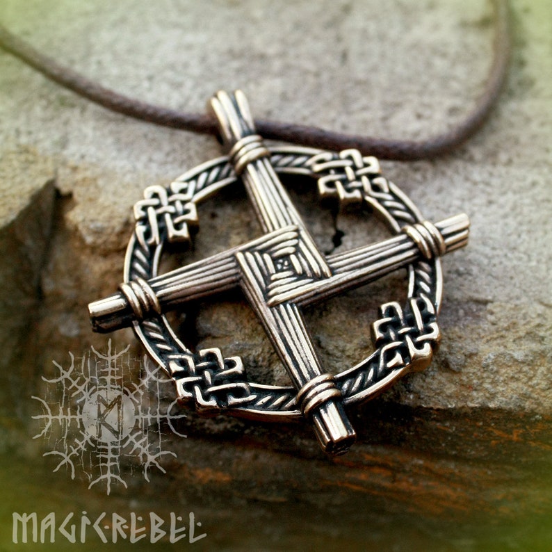 Brigid's Cross Bronze Celtic Cross Brighids Cross St - Etsy Australia