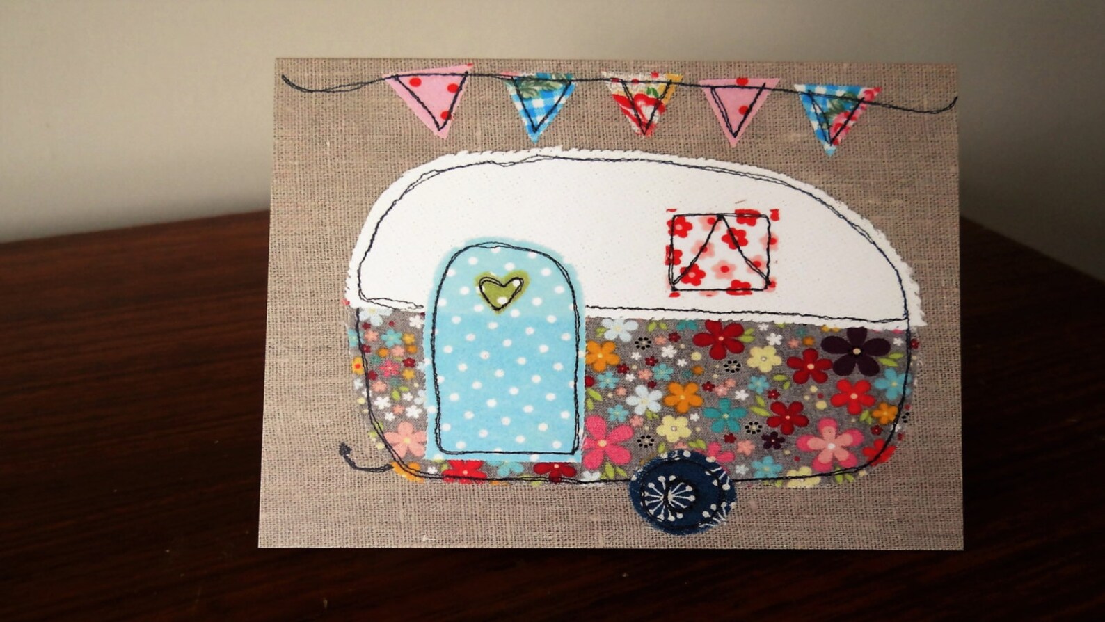 Vintage Caravan Greeting Card - Etsy UK