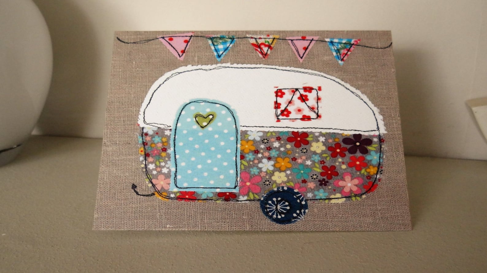 Vintage Caravan Greeting Card - Etsy UK