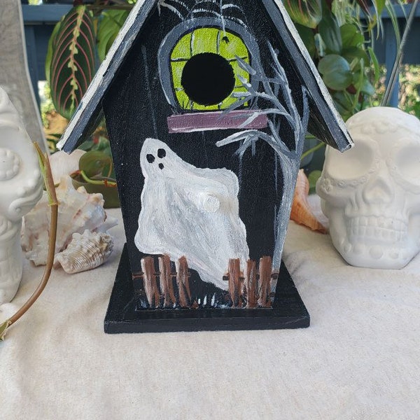 Halloween Birdhouse - Etsy