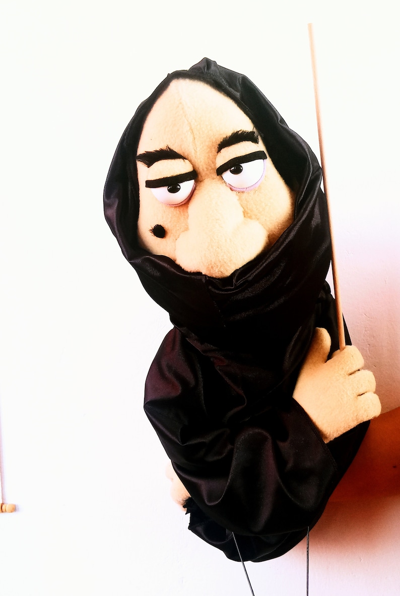 Muppets Plague Doctor - Hand Puppet Profesional Metal Rods,fleece ...
