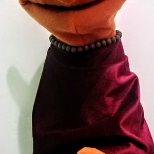 Lao,the Buddhist Monk, Hand Puppet - Etsy