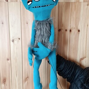 Cuatrojos , Four Eyes Monster Hand Puppet - Etsy