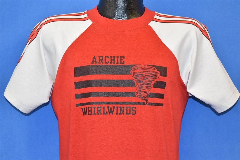 80s Archie Whirlwinds High School MO Jersey T-shirt Large - Etsy