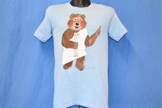 80s Toga Bear MDPE 1980 Handpainted Roman Cute Cartoo… - Gem