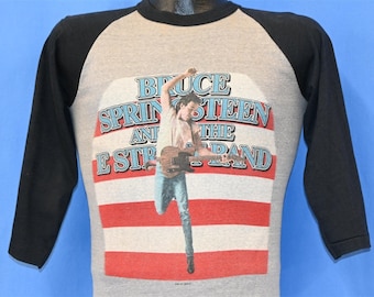 Bruce Springsteen Born in the USA T-shirt - Etsy