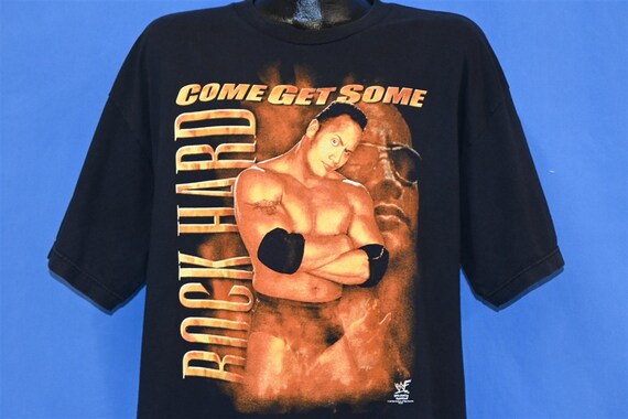 90s Dwayne The Rock Johnson WWF Come Get Some Wrestli… - Gem