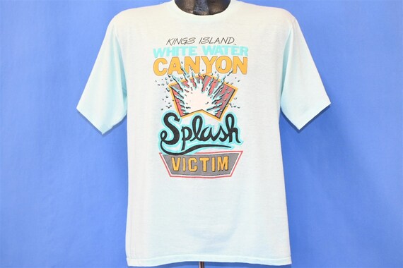 80s Splash Victim King Island White Water Canyon t-sh… - Gem