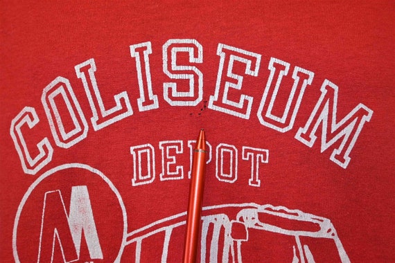 80s Coliseum Depot City Bus Logo New York City NYC So… - Gem