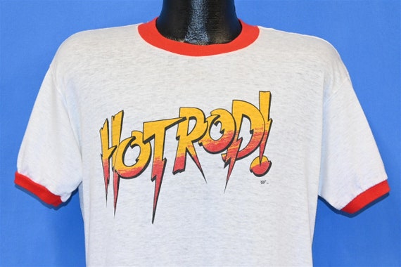 80s Hot Rod Rowdy Roddy Piper WWF Wrestling Ringer T-shirt | Etsy