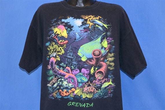 90s Grenada Caribbean island Tropical Fish Coral Reef… - Gem