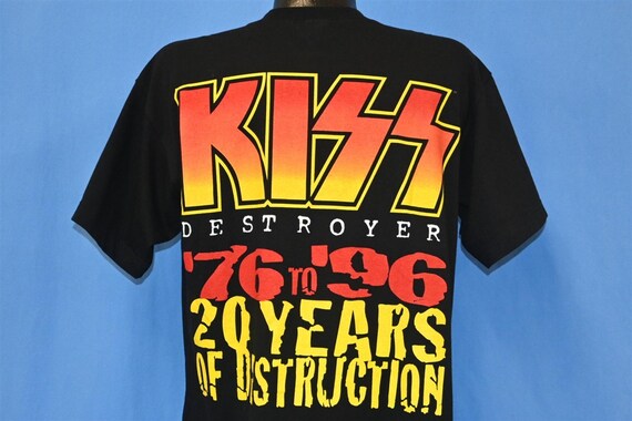 90s Kiss Destroyer Tour 20 Years of Destruction Rock … - Gem