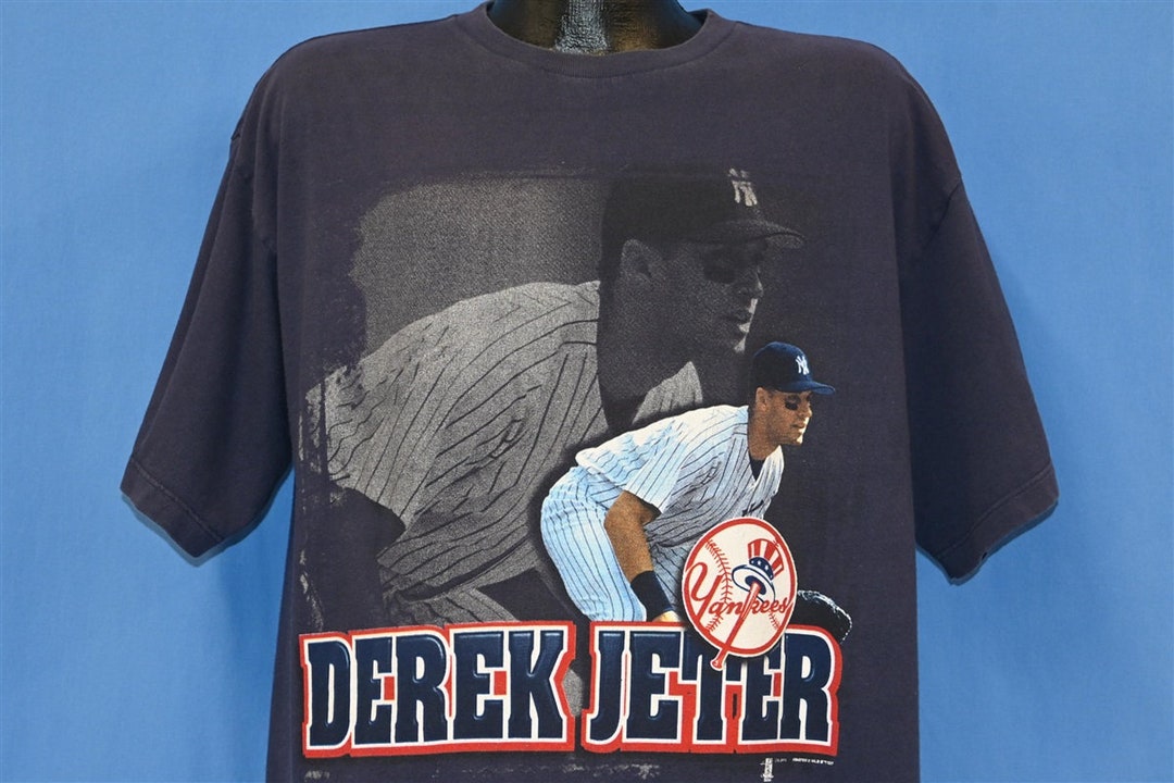 90s Derek Jeter New York Yankees MLB Baseball Starter T-shirt Large - Etsy