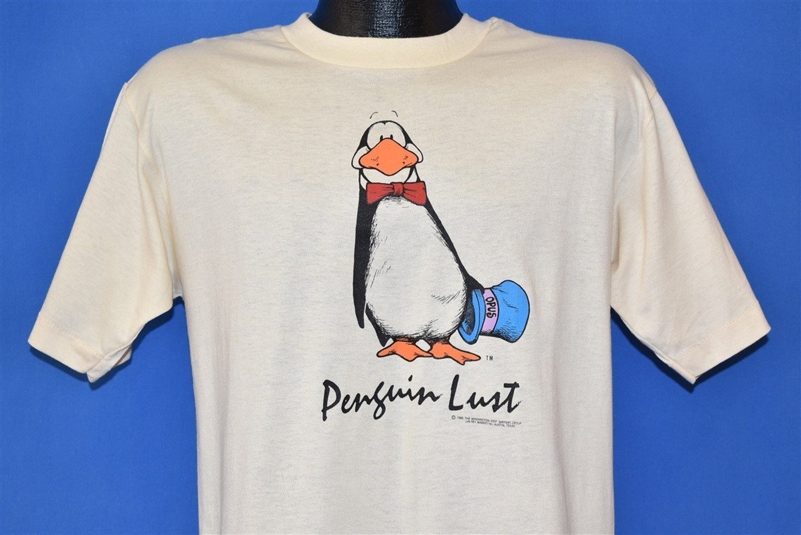 80s Opus Penguin Lust Bloom County t-shirt Medium | Etsy