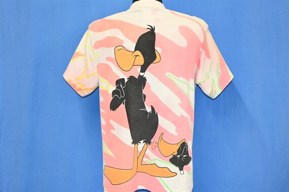 90s Daffy Duck Shots Looney Tunes Cartoon All Over Pr… - Gem