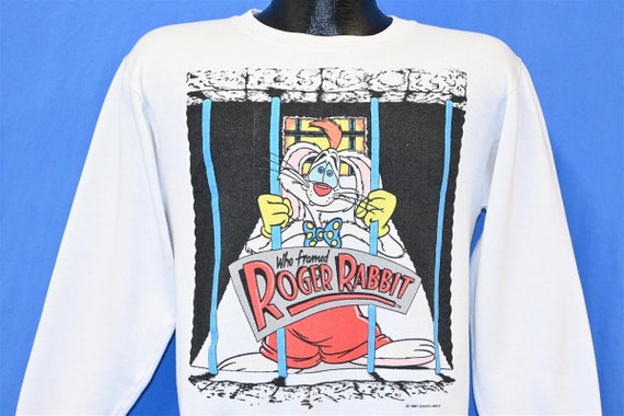 80s Who Framed Roger Rabbit Disney Movie Sweatshirt Extra - Etsy