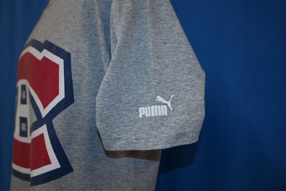 90s Montreal Canadiens Hockey Team NHL Puma t-shirt L… - Gem