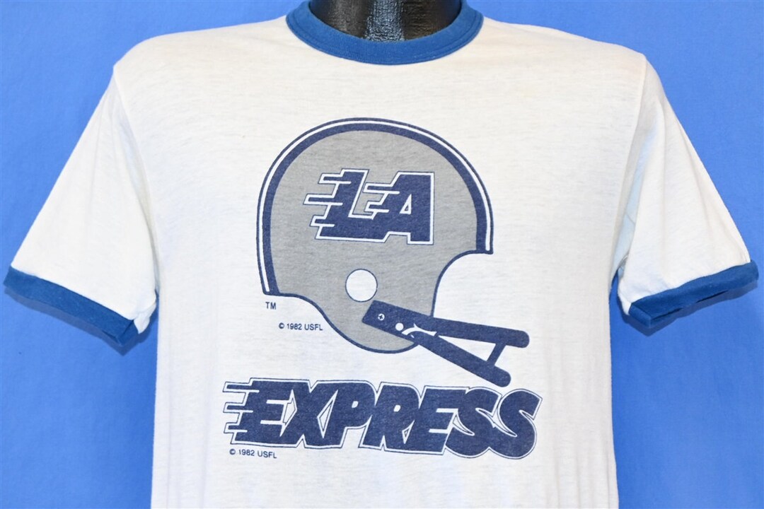 80s Los Angeles Express USFL Team Football Helmet Logo Ringer - Etsy UK