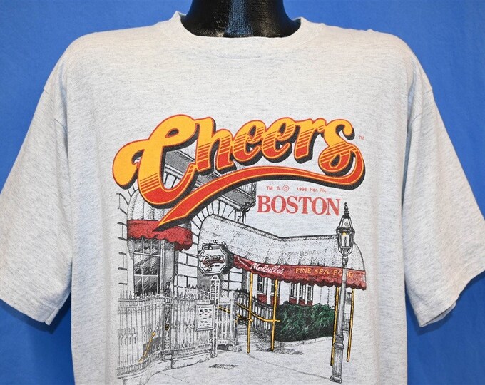 90s Cheers Boston Bar Sitcom TV Show Meville's Fine Sea Food T-shirt ...