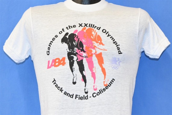 80s LA84 Track And Field Olympics Los Angeles Coliseu… - Gem