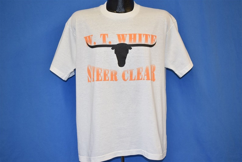 90s W.T. Warren Travis White High School Steer Clear Longhorns - Etsy