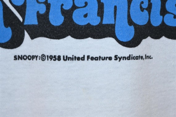 70s Snoopy Peanuts Comic Strip San Francisco Californ… - Gem