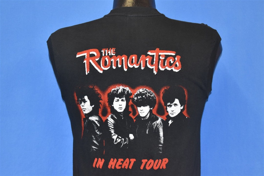 80s the Romantics in Heat Tour Sleeveless New Wave Band T-shirt Small ...