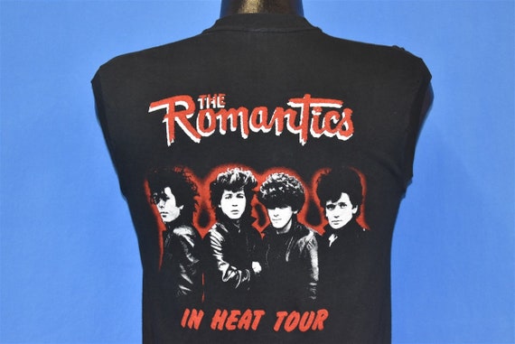 80s the Romantics in Heat Tour Sleeveless New Wave Band | Etsy